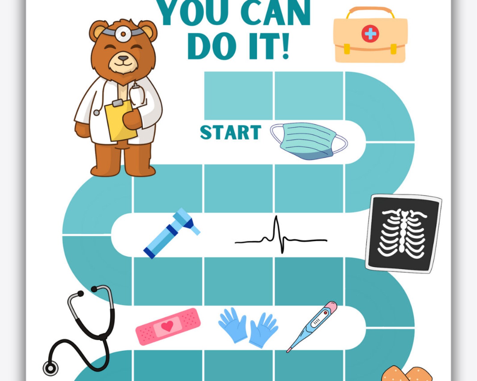 Printable Doctor Visit Reward Chart: Toddler Behavior Tracker (PDF) - Etsy
