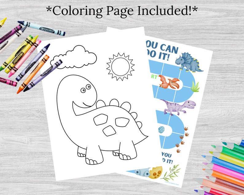 Printable Dinosaur Reward Chart for Kids, Kids Reward Chart, Behavior ...