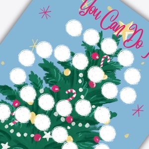 Festive Classroom Reward Chart: Printable Christmas-themed Behavior ...