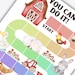 Farm Reward Chart Printable Sticker Chart Classroom Sticker - Etsy