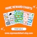 Lion Reward Chart Printable, Tiger Sticker Chart, Wild Animal Potty ...