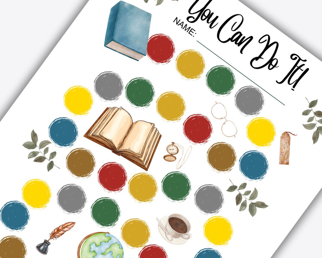 Printable Reading Log Kids Book Reward Chart Summer Reading - Etsy