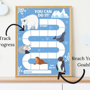Arctic Animals Reward Chart: Winter Classroom Theme (digital Download ...