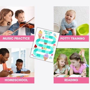 Ice Cream Sticker Chart, Summer Reward Chart, Popsicle Behavior Chart ...