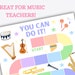 Printable Music Practice Chart, Rainbow Music Practice Chart, Kids ...