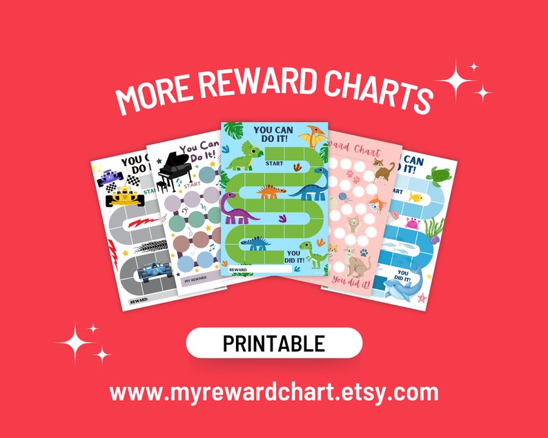 Printable Sports Reward Chart for Kids, Baseball Reward Chart, Boys ...