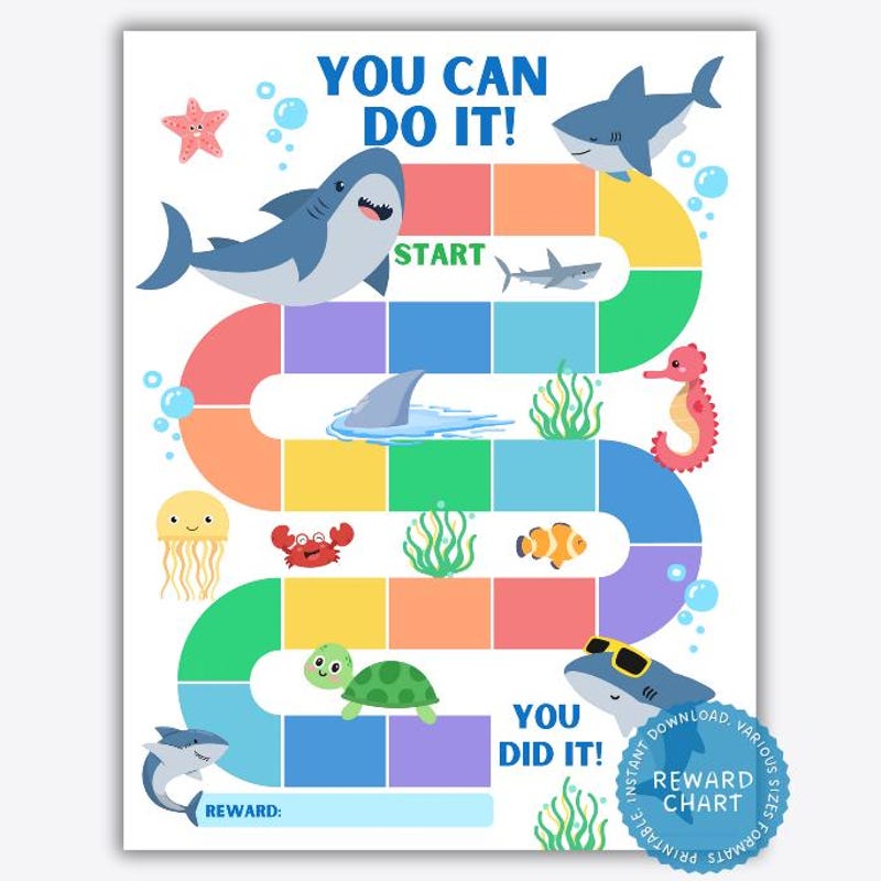 Reward Fish Chart - Etsy
