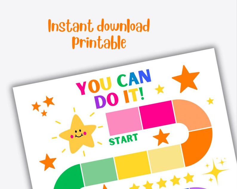 Reward Chart Printable, Sticker Chart, Good Behavior, Points System ...