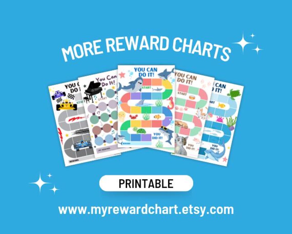 Airplane Helicopter Reward Chart Kids, Potty Training Sticker Chart ...