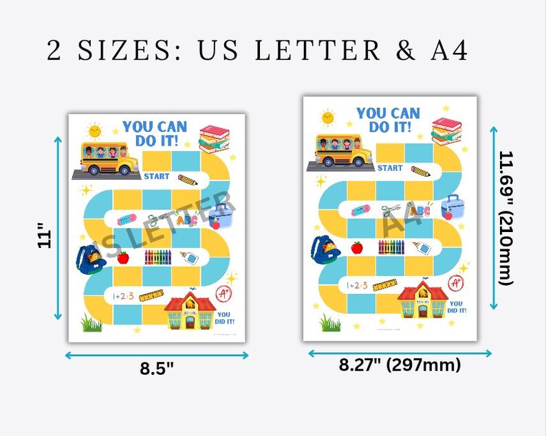 Back to School Reward Chart: Printable Behavior Tracker (PDF Download ...