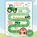 Printable Tractor Reward Chart, Potty Training Chart, Sticker Chart ...