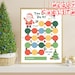 Printable Santa Reward Chart, Reward Chart for Christmas, Holiday ...