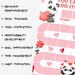 Printable Valentine Reward Chart, Kids Reward Chart, Potty Training ...