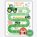 Printable Tractor Reward Chart, Potty Training Chart, Sticker Chart ...