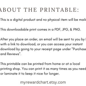 Fall Reward Chart for Kids Forest Animals Reward Chart - Etsy