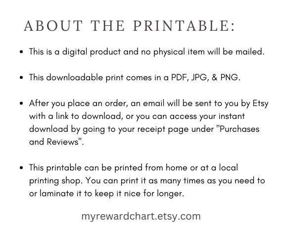 Fall Reward Chart for Kids Forest Animals Reward Chart - Etsy