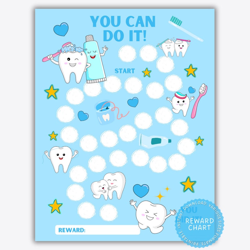 Teeth Care Stickers - Etsy