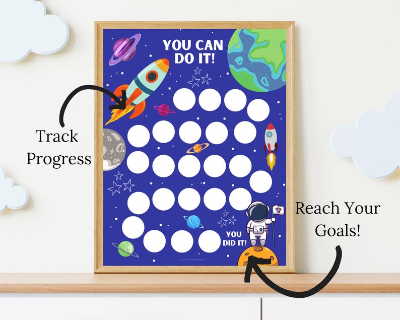 Sticker Chart Bundle, Boy Reward Chart Printable, Kids Reward Chart ...