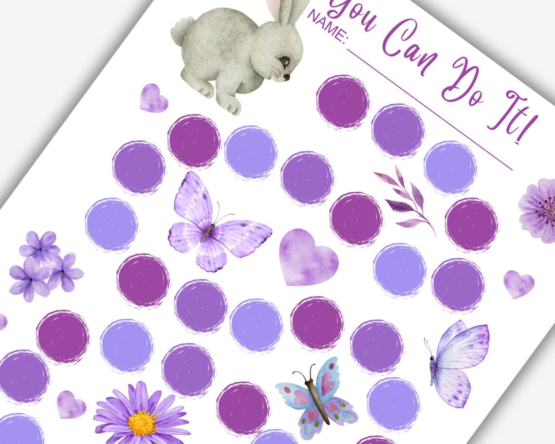 Printable Reward Chart, Easter Reward Chart, Potty Training Chart, Kids ...