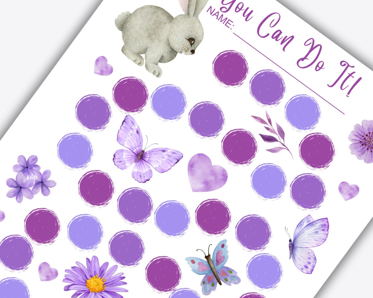 Printable Reward Chart, Easter Reward Chart, Potty Training Chart, Kids ...