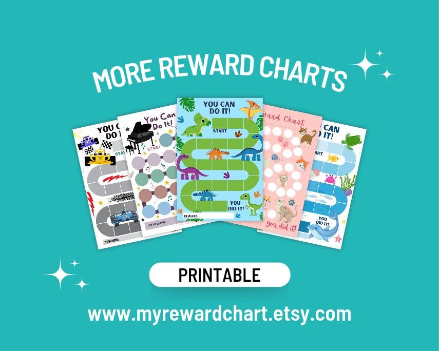 Ice Cream Reward Chart, Behavior Chart, Sticker Chart, Potty Training ...