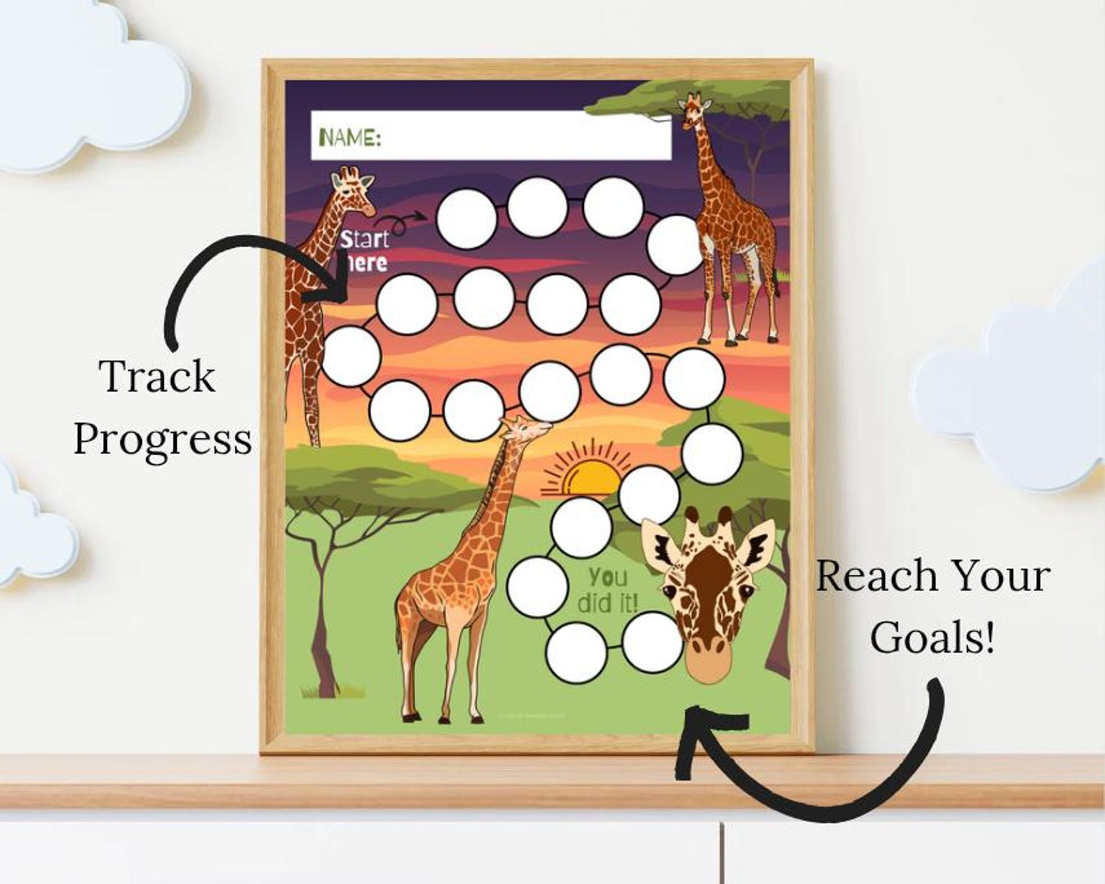 Printable Zoo Animal Reward Charts: Behavior, Potty Training (PDF) - Etsy