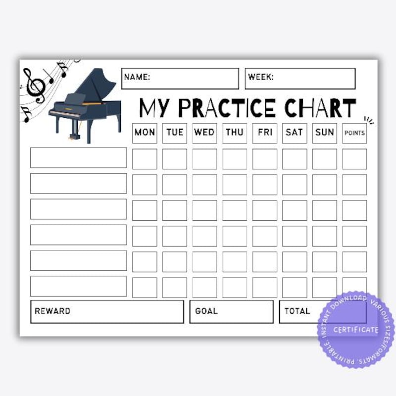 Student Log Progress - Etsy