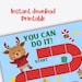 Christmas Reindeer Reward Chart for Kids (PDF & PNG) - Etsy