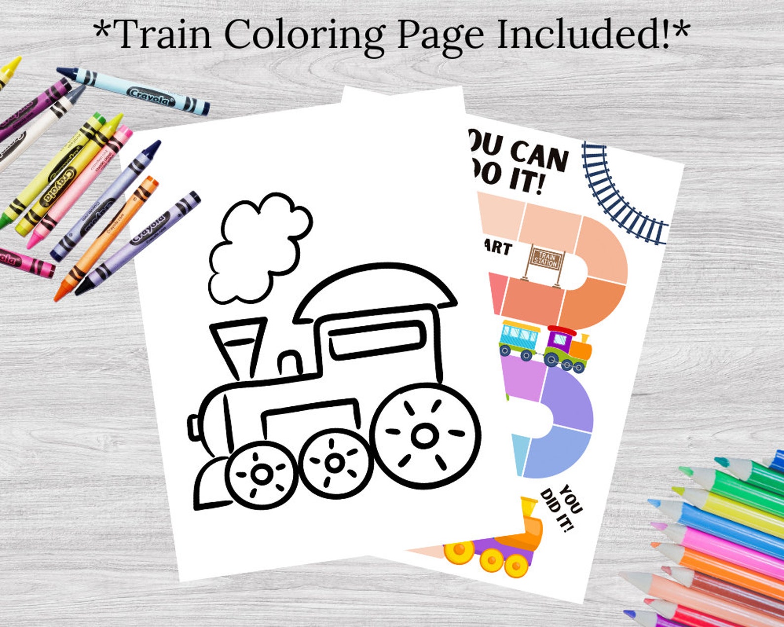 Train Reward Chart, Behavior Charts for the Home, Reward Chart Kids ...