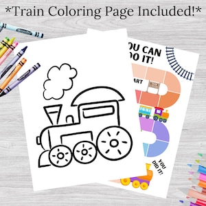 Train Reward Chart, Behavior Charts for the Home, Reward Chart Kids ...