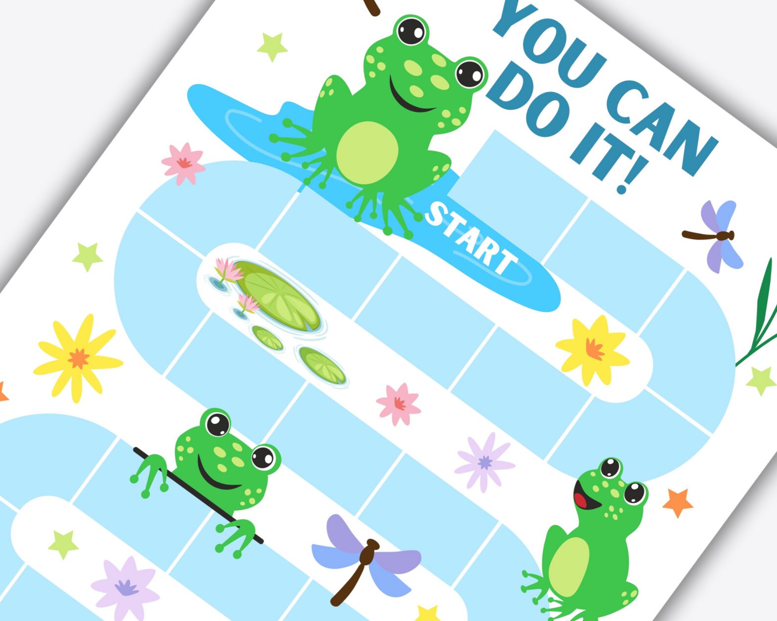 Frog Reward Chart, Reading Reward Chart, Classroom Reward Chart, Adult ...