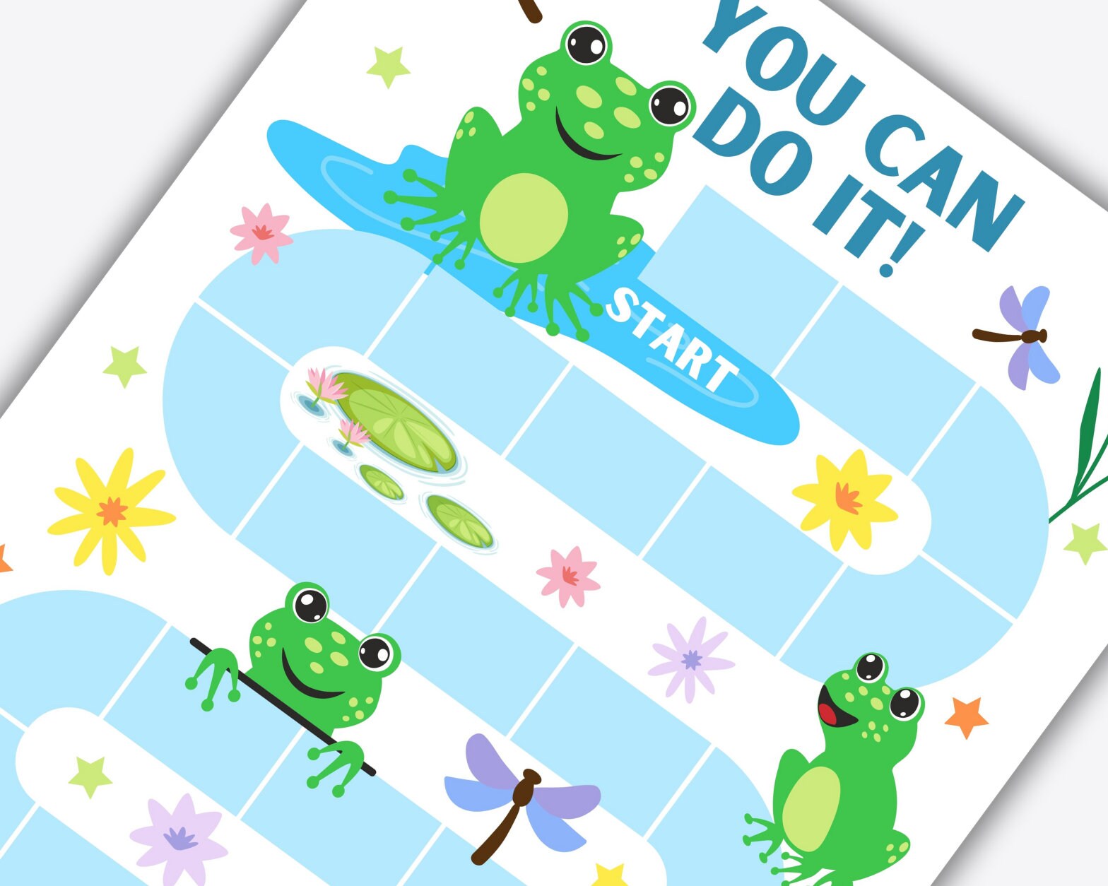 Frog Reward Chart, Reading Reward Chart, Classroom Reward Chart, Adult ...