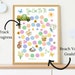 Spring Flower Reward Chart: Kids Printable Sticker Chart (PDF) - Etsy