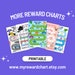 Train Reward Chart, Train Sticker Chart, Reward Chart Kids, Behavior ...