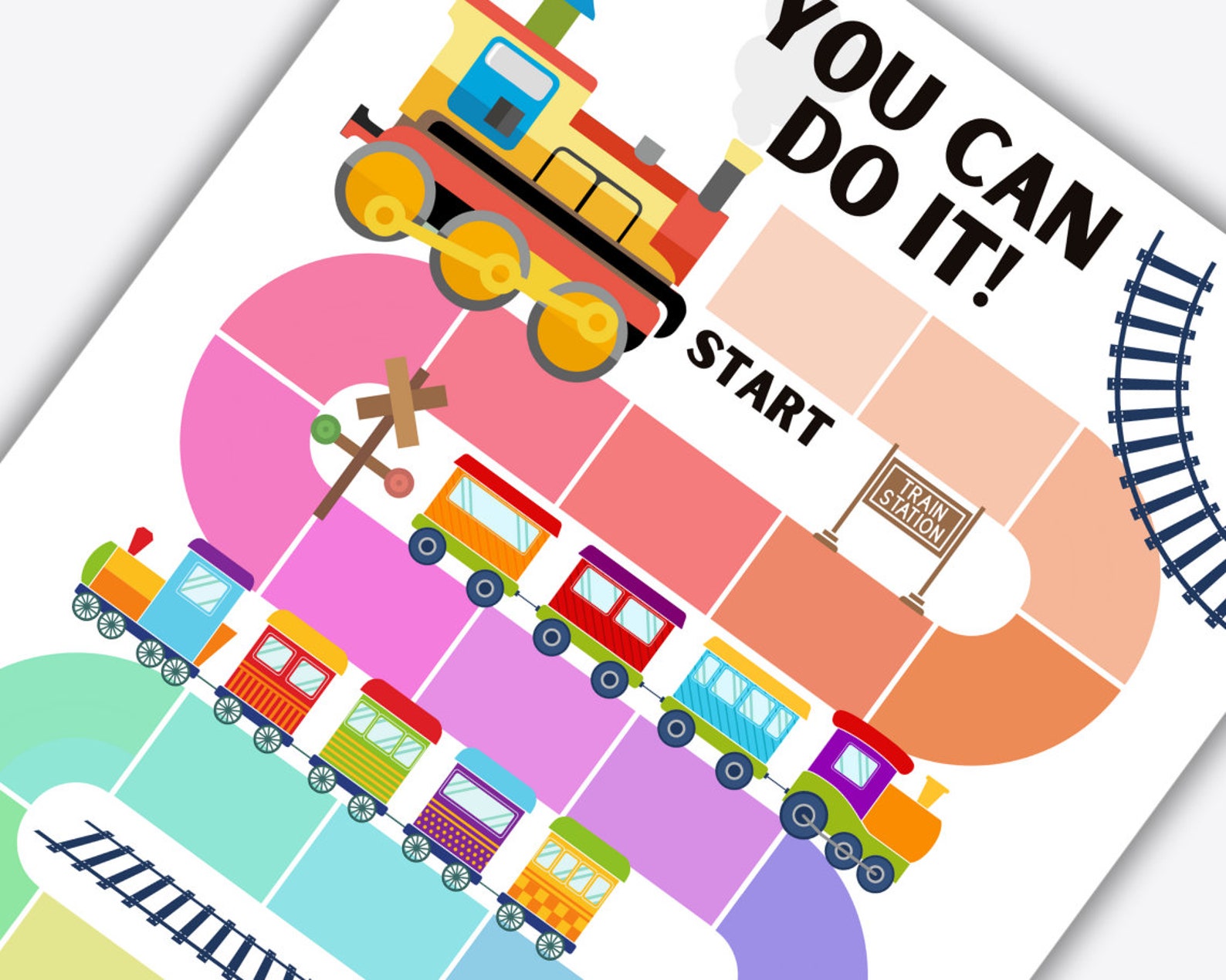 Train Reward Chart, Behavior Charts for the Home, Reward Chart Kids ...