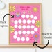Printable Flower Reward Chart for Girls, Groovy Reward Chart, Flower ...