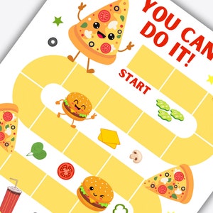 Printable Reward Chart, Pizza Reward Chart, Reward Chart Kids ...