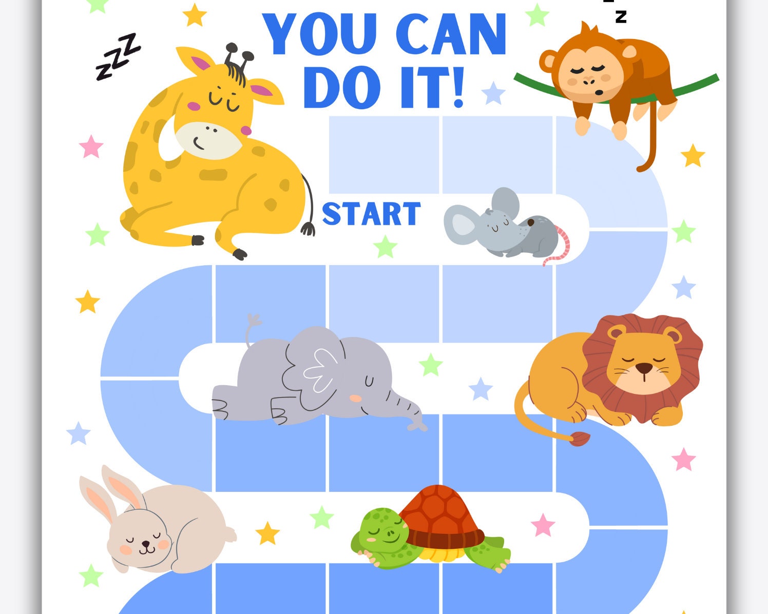 Sleep Reward Chart, Goodnight Reward Chart for Toddlers, Toddler ...