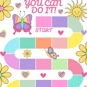 Groovy Butterfly Reward Chart: Kids Behavior Tracker (PDF, PNG, JPG) - Etsy