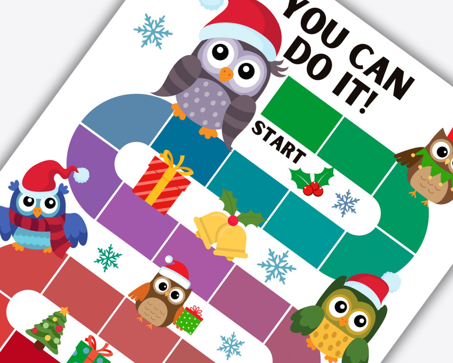 Printable Reward Chart, Christmas Reward Chart, Kids Reward Chart ...