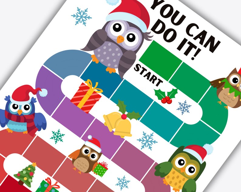 Printable Reward Chart, Christmas Reward Chart, Kids Reward Chart ...