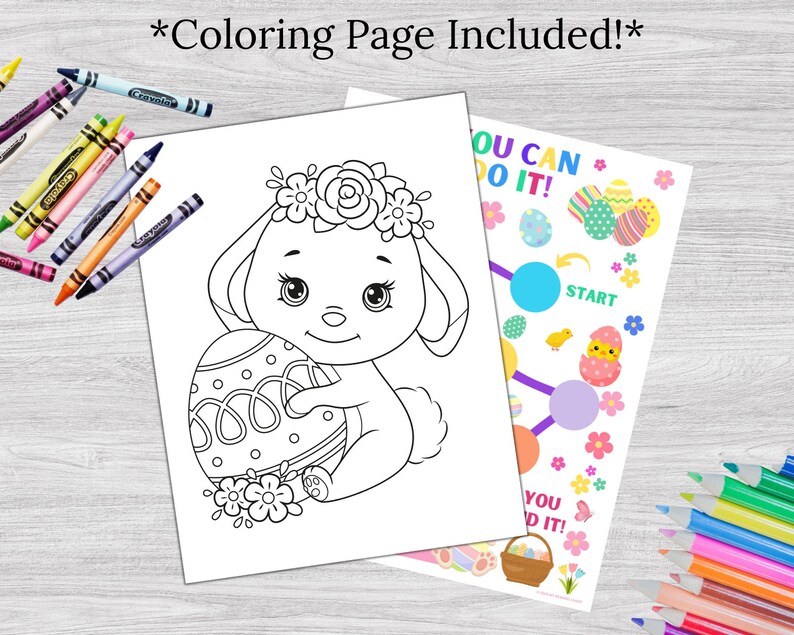 Easter Reward Chart, Kids Reward Chart, Classroom Goal Tracker, Habit ...