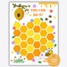 Printable Bee Reward Chart, Honey Bee Behavior Chart, Reward Chart Kids ...
