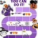 Halloween Cat Reward Chart, Printable Kids Reward Chart, Cat Sticker ...