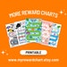 Halloween Reward Chart, Printable Kids Reward Chart, Spooky Sticker ...