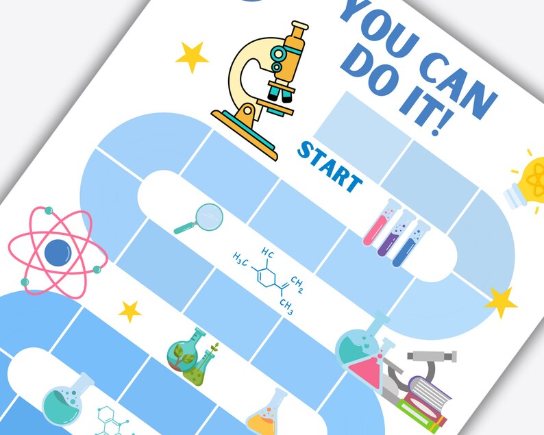 Kids Science Reward Chart, School Sticker Chart, Classroom Behavior ...