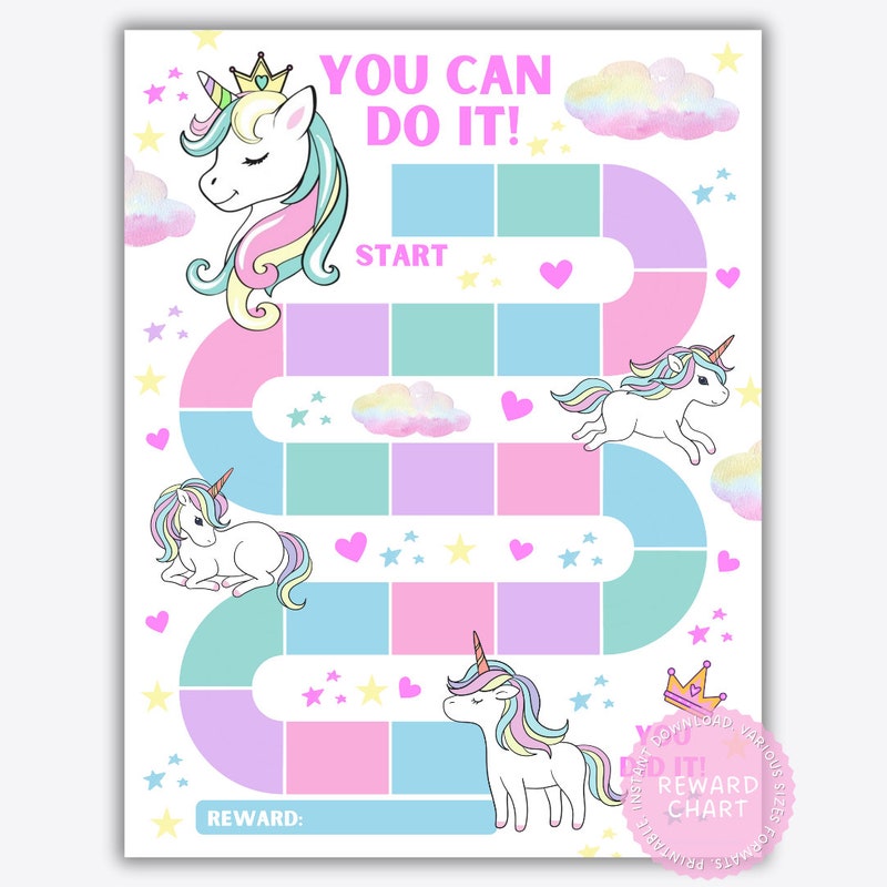 Motivational Chart - Etsy