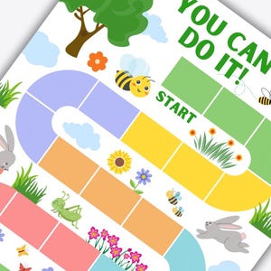 Summer Nature Reward Chart, Kids Sticker Chart, Behavior Chart ...