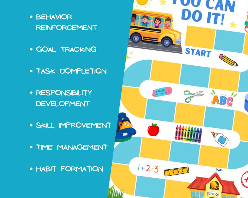 Back to School Reward Chart: Printable Behavior Tracker (PDF Download ...