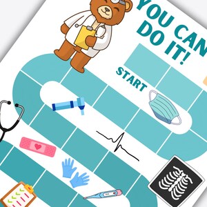 Printable Doctor Visit Reward Chart: Toddler Behavior Tracker (PDF) - Etsy
